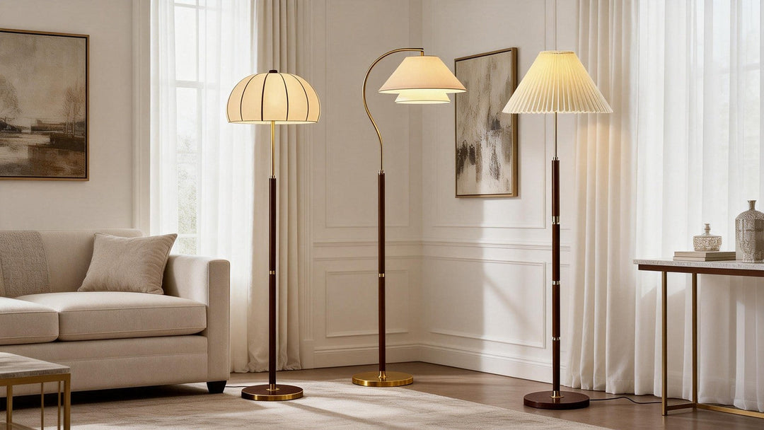 Traditional Wooden Floor Lamp – Cozy Lighting for Your Space – Vinlighting