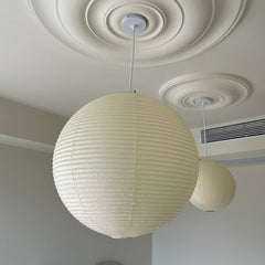 Akari Spherical Pendant Light | Modern Japanese Paper Lantern – Vinlighting