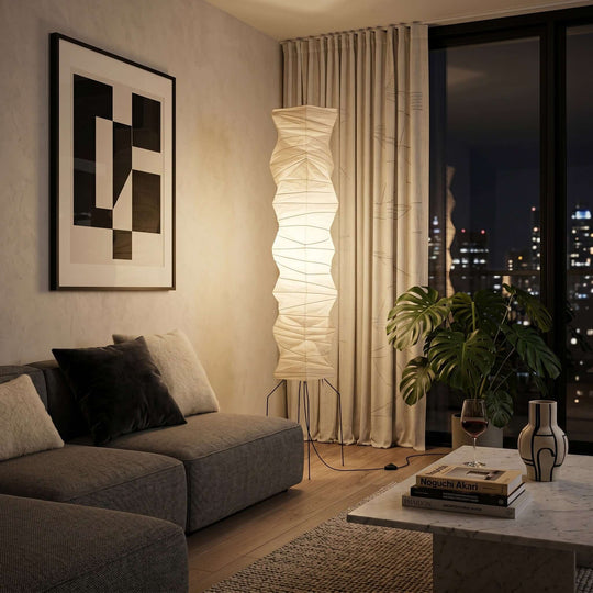 Washi Paper Light | Akari Collection | Perfect Replica Of Noguchi ...