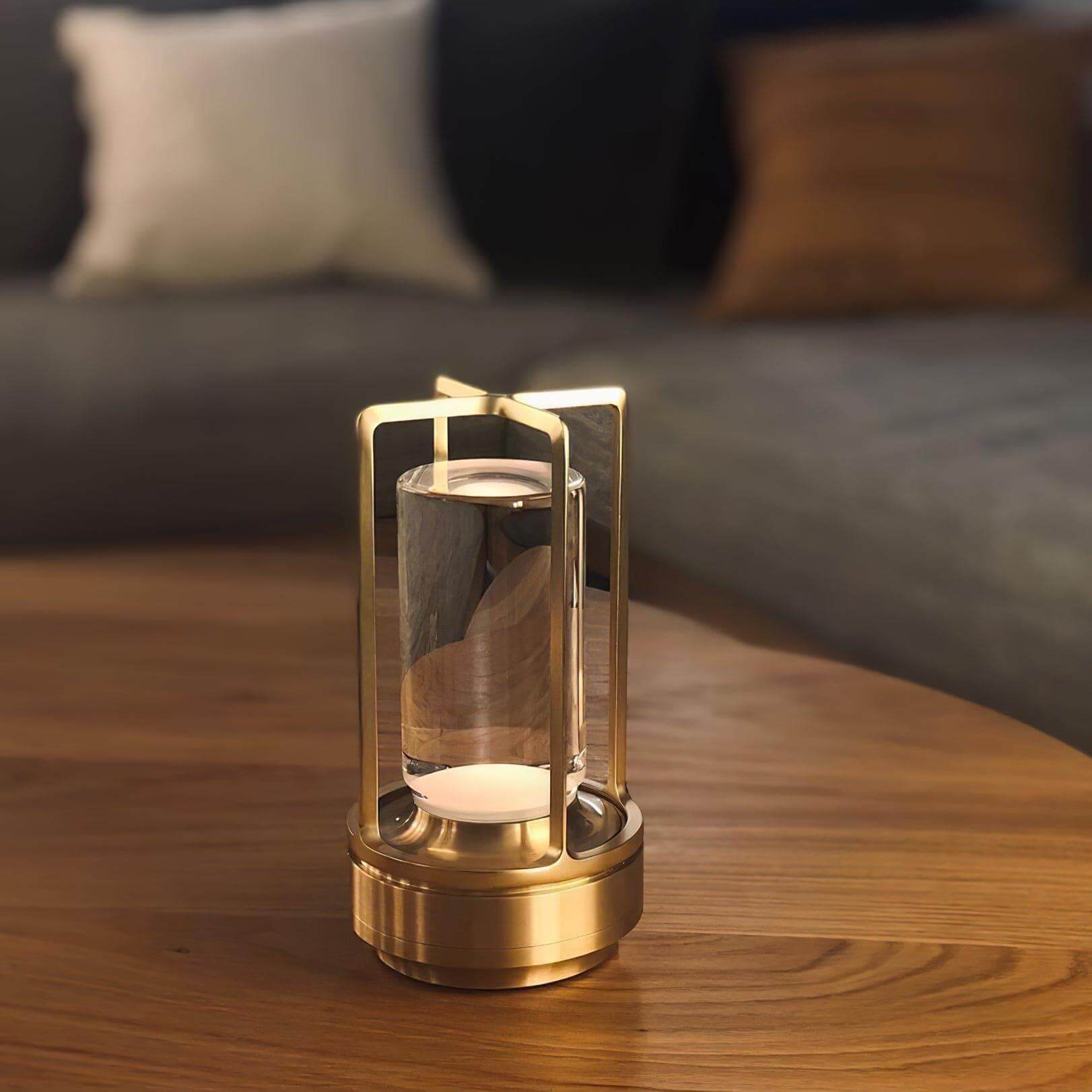 Aura Gleam Table Lamp | Portable Cordless LED Light – Vinlighting