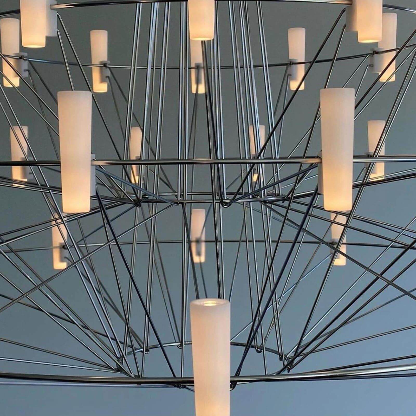 Coppelli Chandelier – Elegant LED Lighting with Artistic Design ...