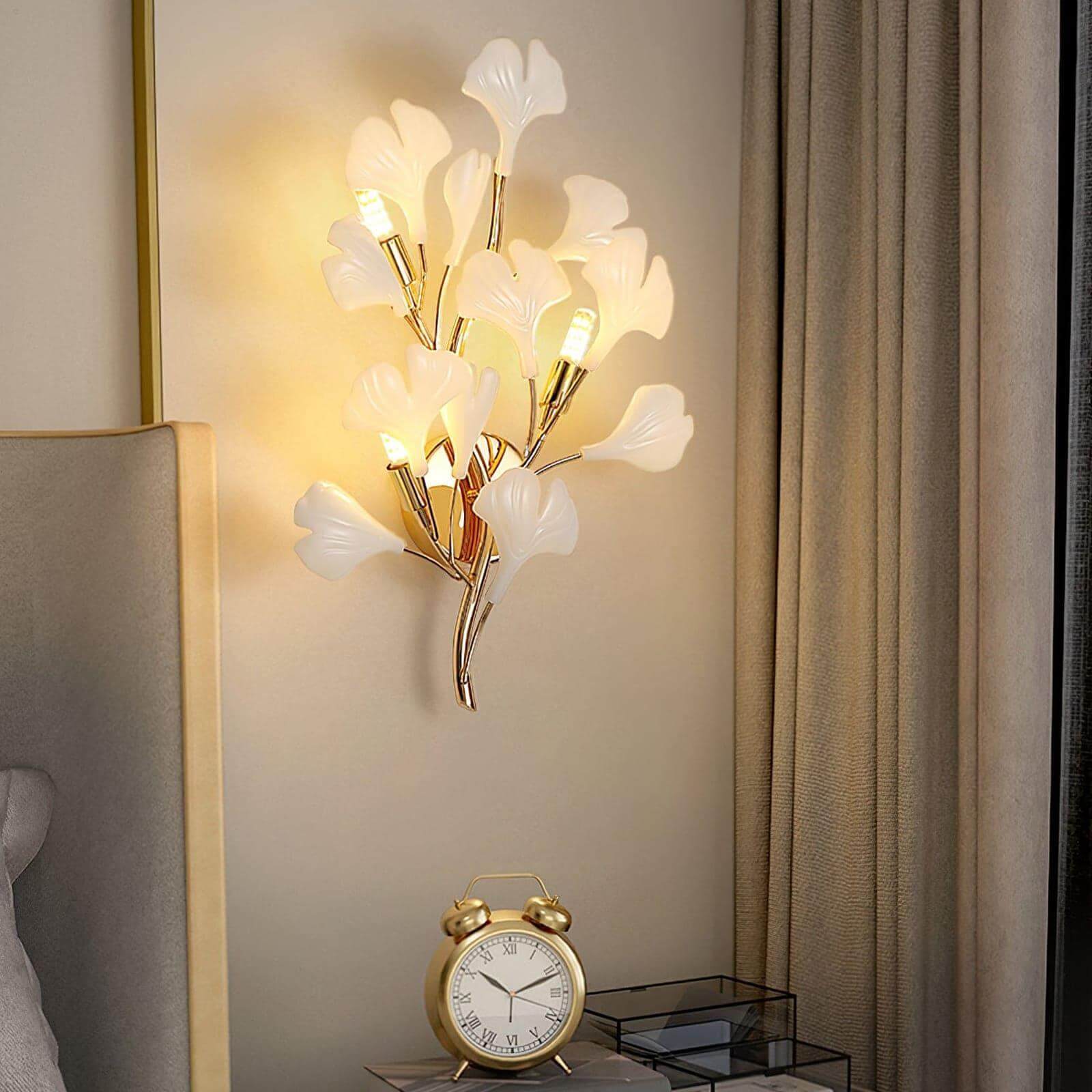 Gingko Sonia Wall Lamp - Mid Century Ceramic Sconce Light – Vinlighting