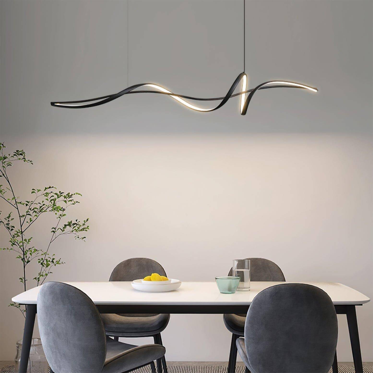 Inari Line Chandelier – Modern Minimalist Design for Dining Rooms ...