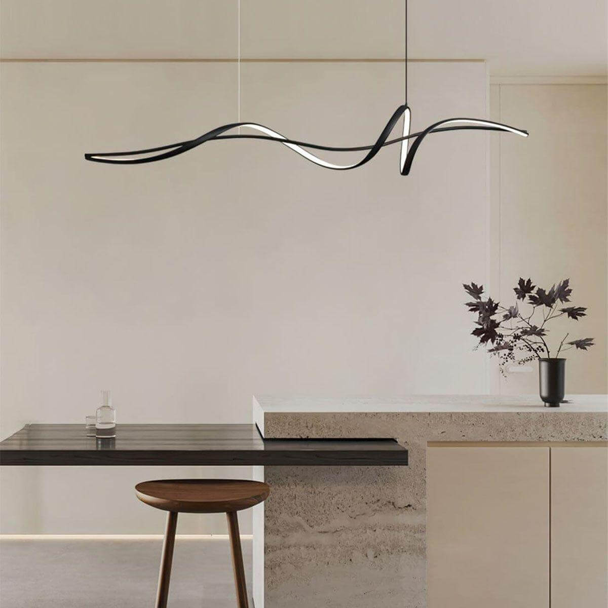 Inari Line Chandelier – Modern Minimalist Design for Dining Rooms ...