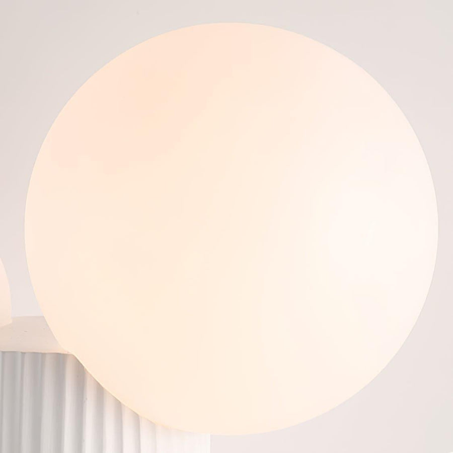 Land Table Lamp - Green, Red & Glass – Vinlighting