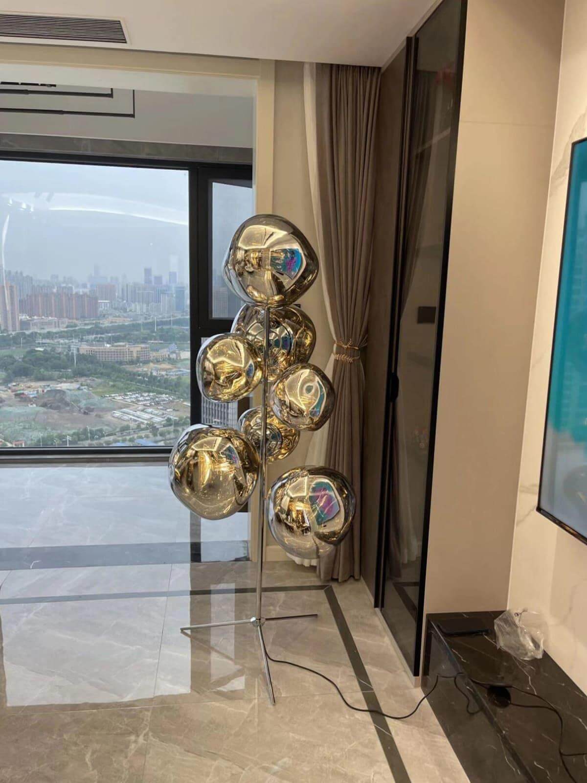 Lava Stand Floor Lamp – Unusual Lighting for Living Room – Vinlighting