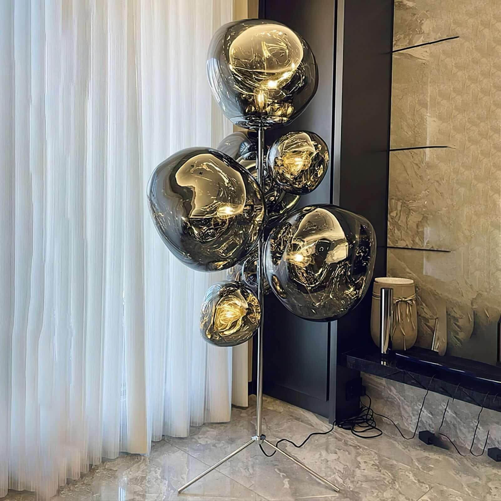 Lava Stand Floor Lamp – Unusual Lighting for Living Room – Vinlighting