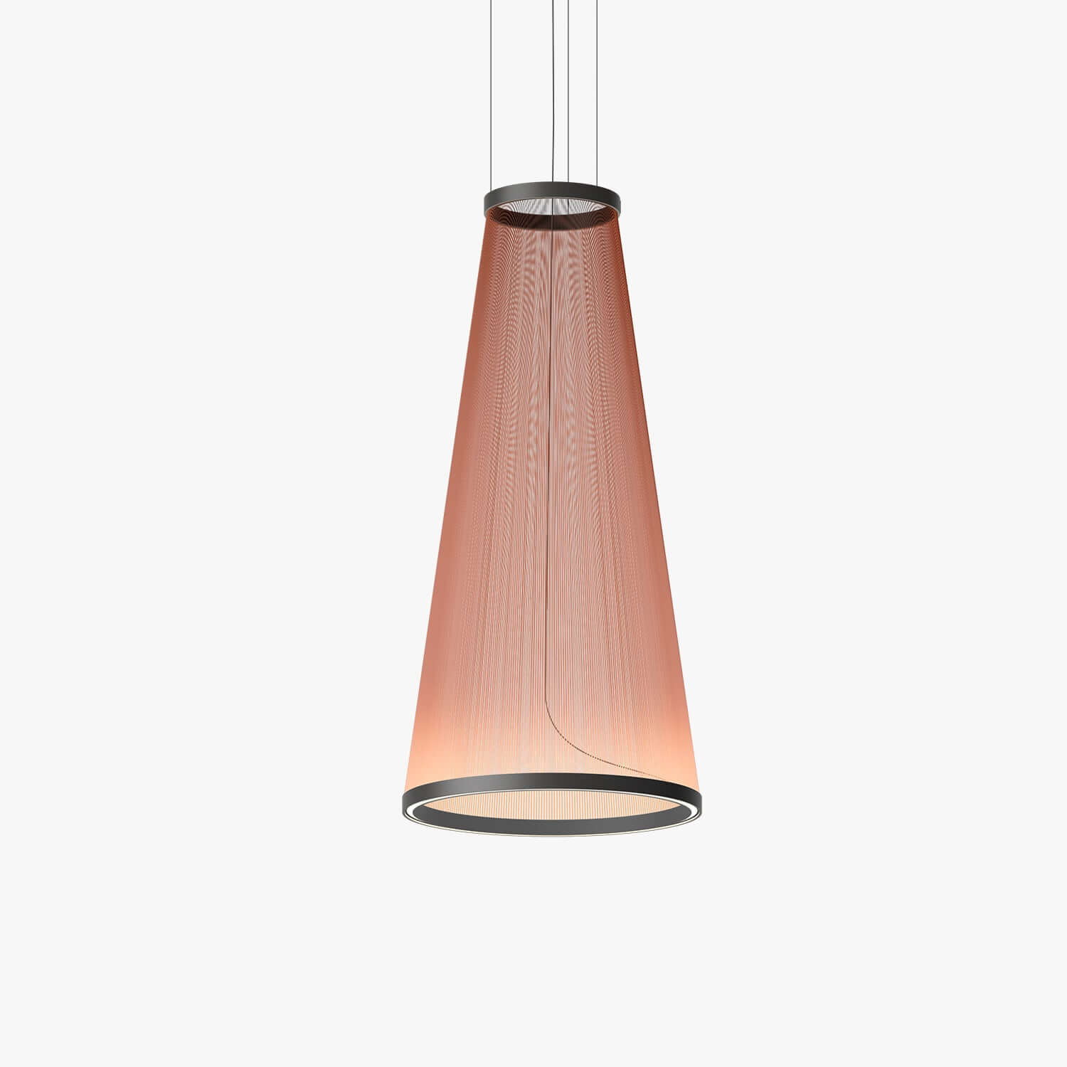 Luma Pendant Light – Modern Silk Lighting for Bedroom & Living Room ...