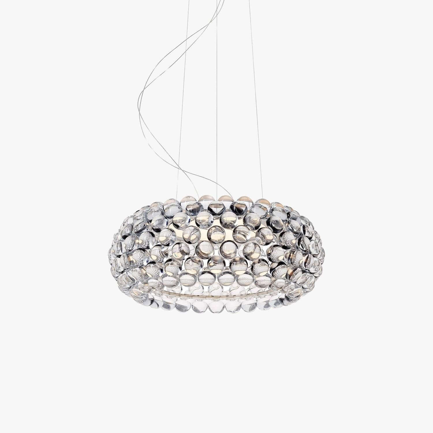 Orelis Pendant Light - Modern Art Deco Acrylic & Glass Beads – Vinlighting