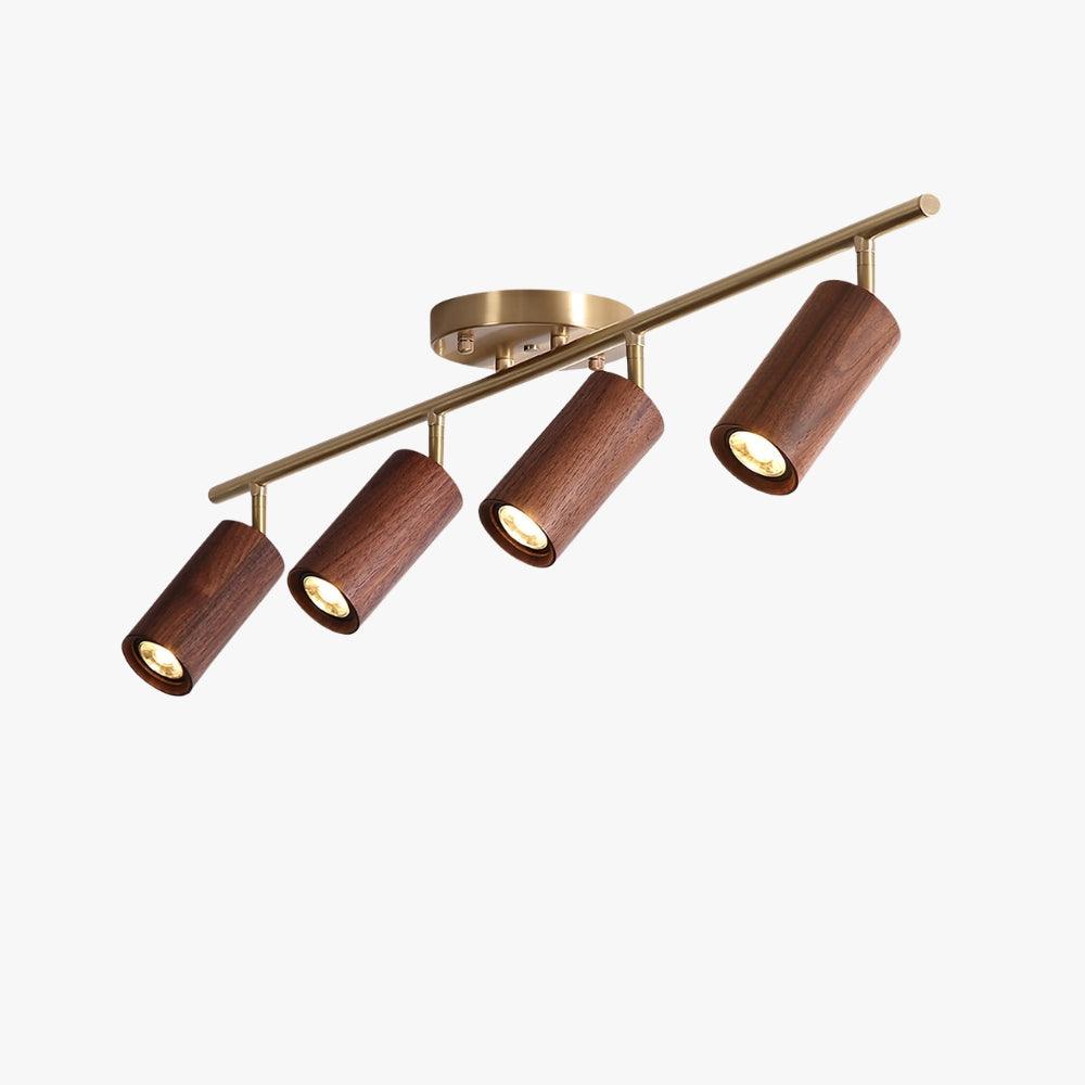 Thio Wooden Track Lighting – Adjustable & Elegant Lighting Fixture ...