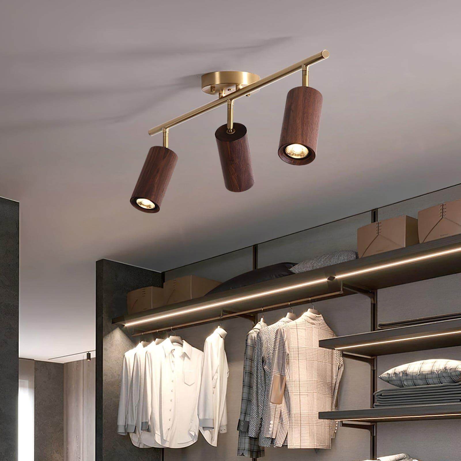 Thio Wooden Track Lighting – Adjustable & Elegant Lighting Fixture ...